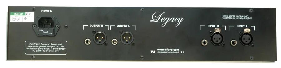 Pictures and images Tfpro P38V8 Legacy - Audiofanzine