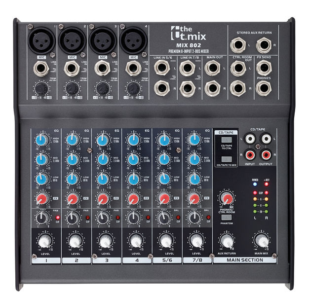 Pictures and images The t.mix Mix 802 (8 canaux) - Audiofanzine