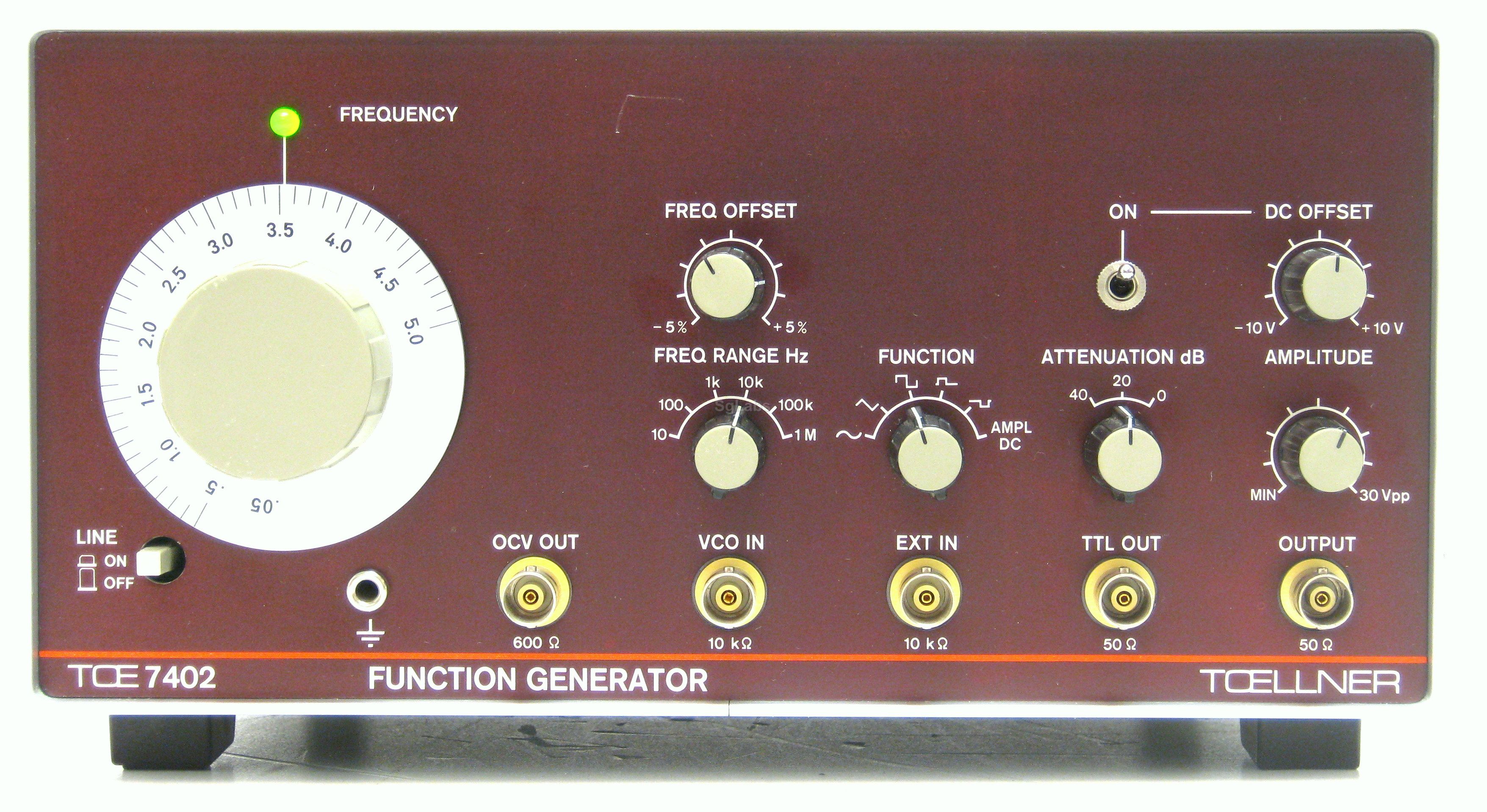 TOE 7402 - Toellner TOE 7402 - Audiofanzine