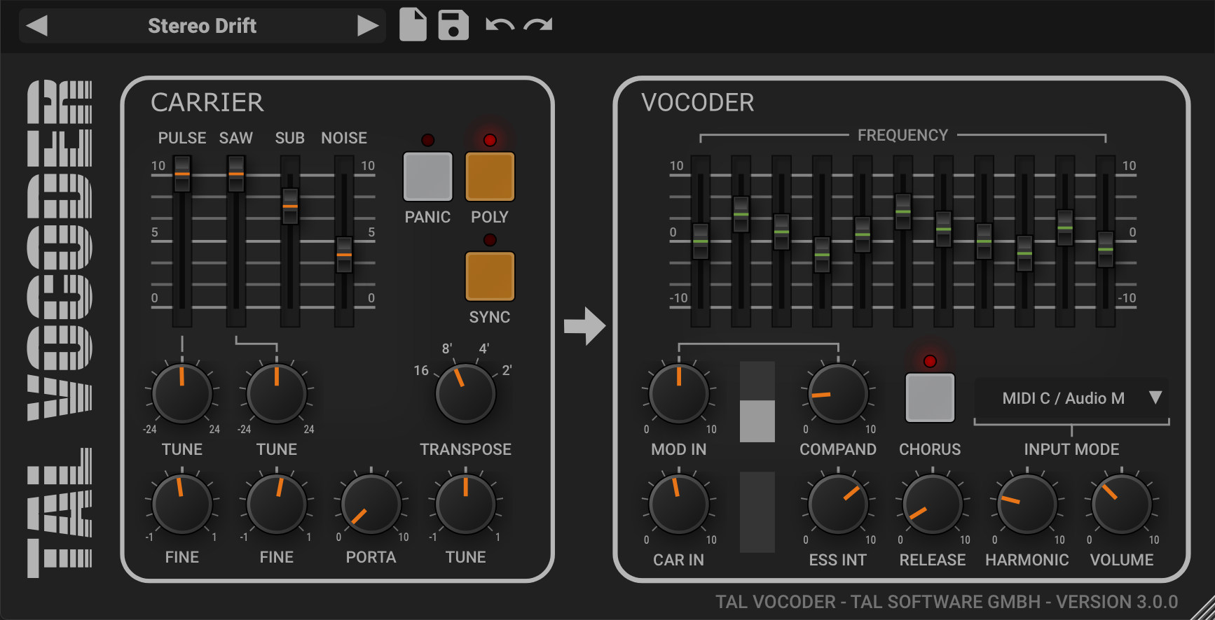 Vocoder 3 - Togu Audio Line Vocoder 3 - Audiofanzine