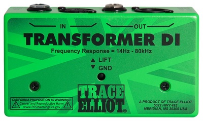 Transformer DI - Trace Acoustic Transformer DI - Audiofanzine