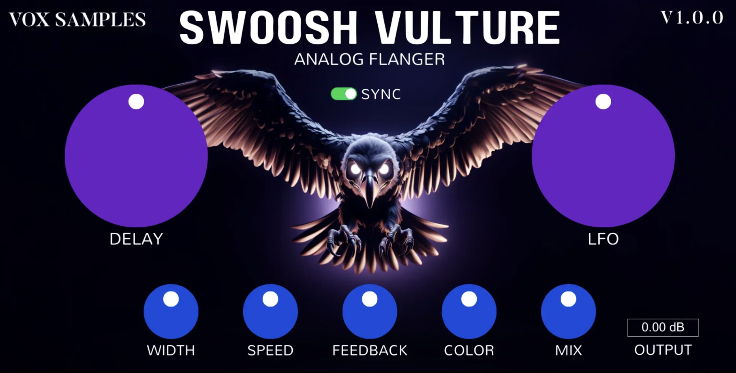 Commentaires sur la news : Vox Samples sort Swoosh Vulture - Audiofanzine