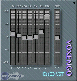 EssEQ [Freeware] - Voxengo EssEQ [Freeware] - Audiofanzine