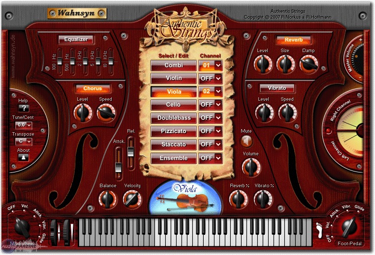 Authentic Strings - Wahnsyn Authentic Strings - Audiofanzine