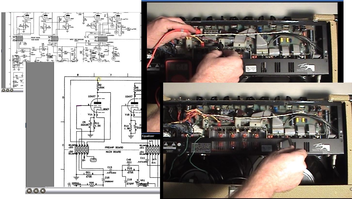 DIY Amplifier Modifications : Peavey Classic 50 Wampler Pedals ...