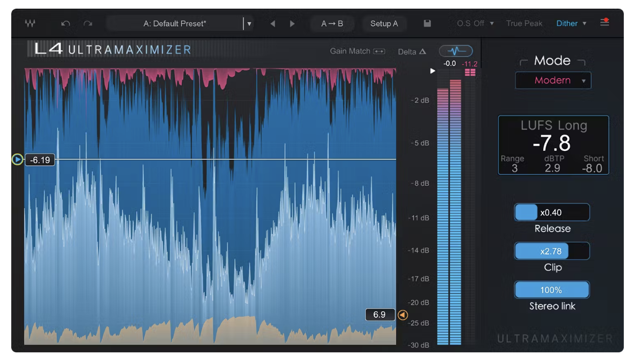 L4 Ultramaximizer - Waves L4 Ultramaximizer - Audiofanzine