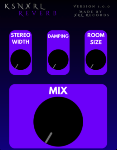 KSNXRL Reverb - XRL Records KSNXRL Reverb - Audiofanzine