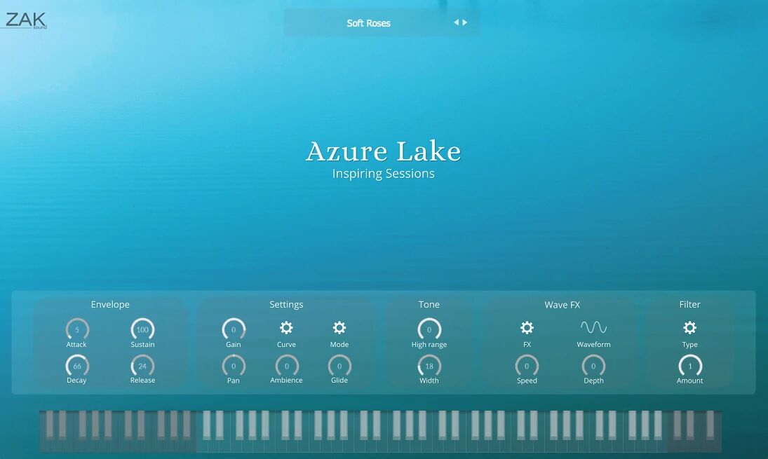 Azure Lake - Zak Sound Azure Lake - Audiofanzine