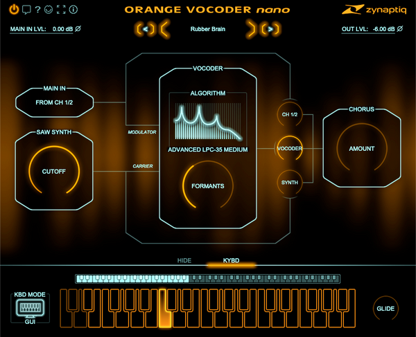 Orange Vocoder Nano - Zynaptiq Orange Vocoder Nano - Audiofanzine