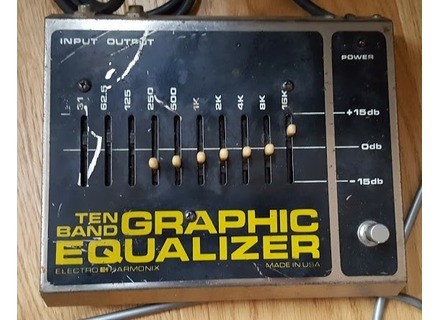 Ten Band Graphic Equalizer Electro-Harmonix - Audiofanzine