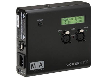 2PORT NODE ONPC PRO - Ma Lighting 2Port Node onPC Pro - Audiofanzine
