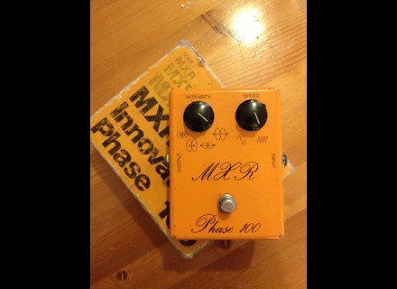M107 Phase 100 Script Logo Vintage MXR - Audiofanzine