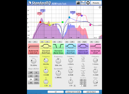 SIR Audio Tools release StandardEQ - Audiofanzine
