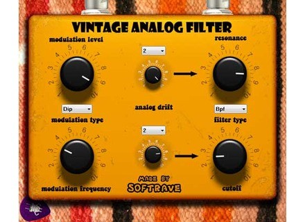 Softrave Vintage Analog Filter - Audiofanzine
